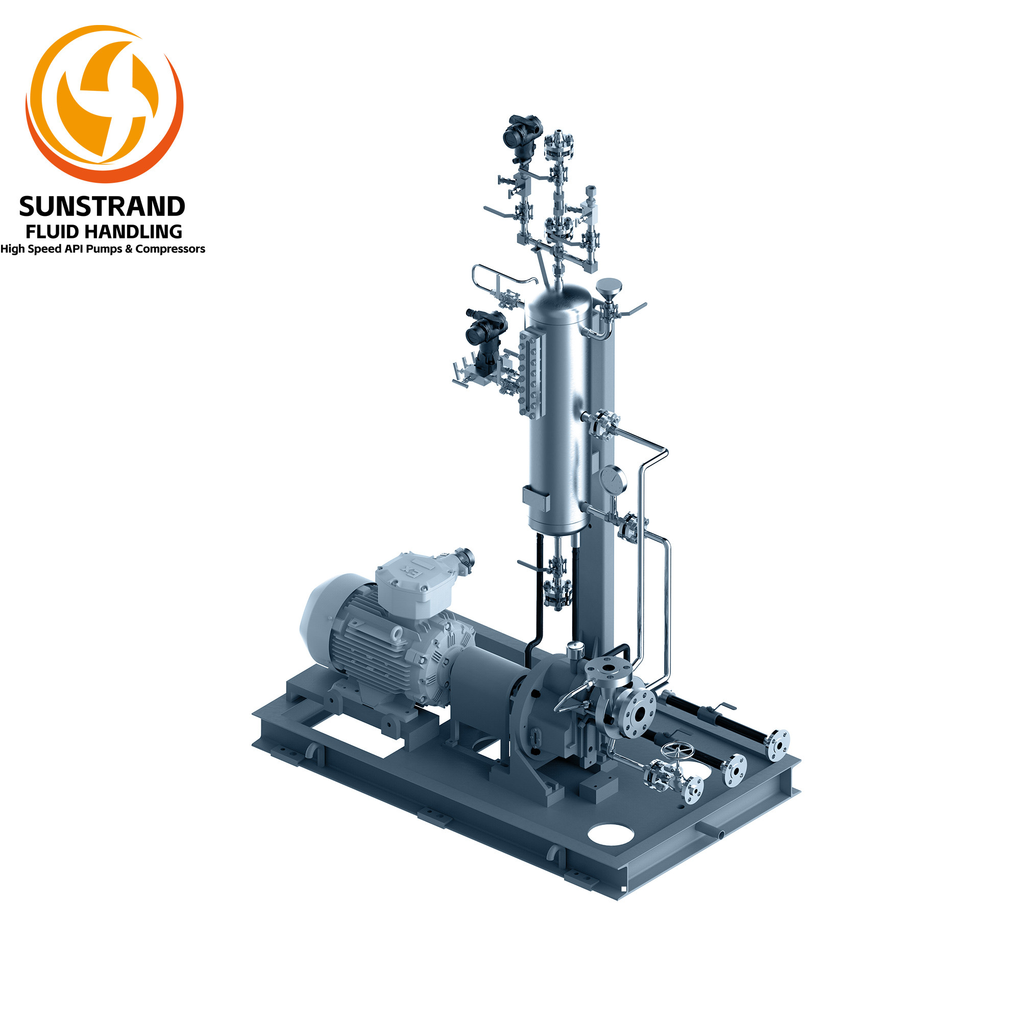 Overhung Sunflo Industrial Pumps SFH-W1 Horizontal High Speed Pump Max ...